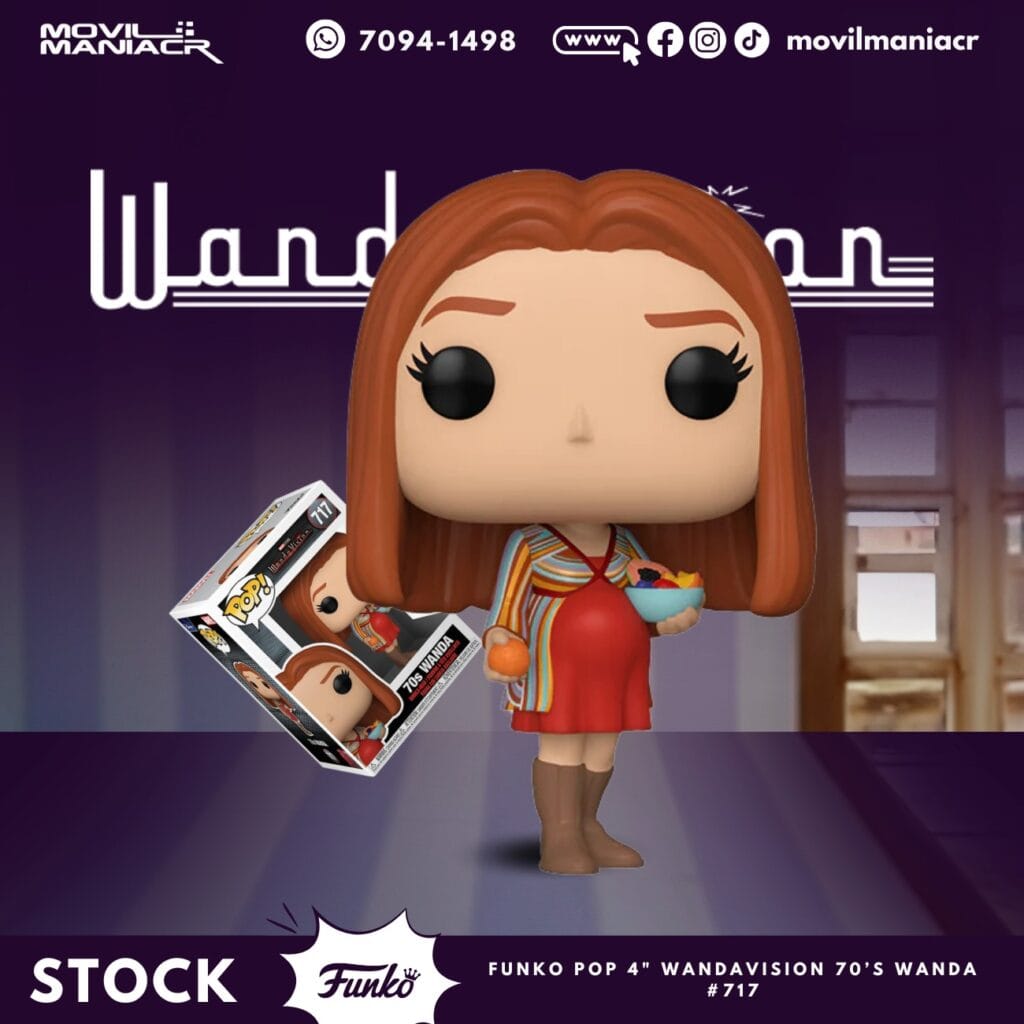 Funko Pop WandaVision 70's Wanda #717