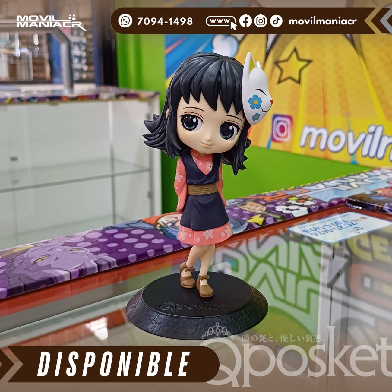 Figura Qposket Demon Slayer Makomo Version A 13cm Aprox – ¡Disponible ...