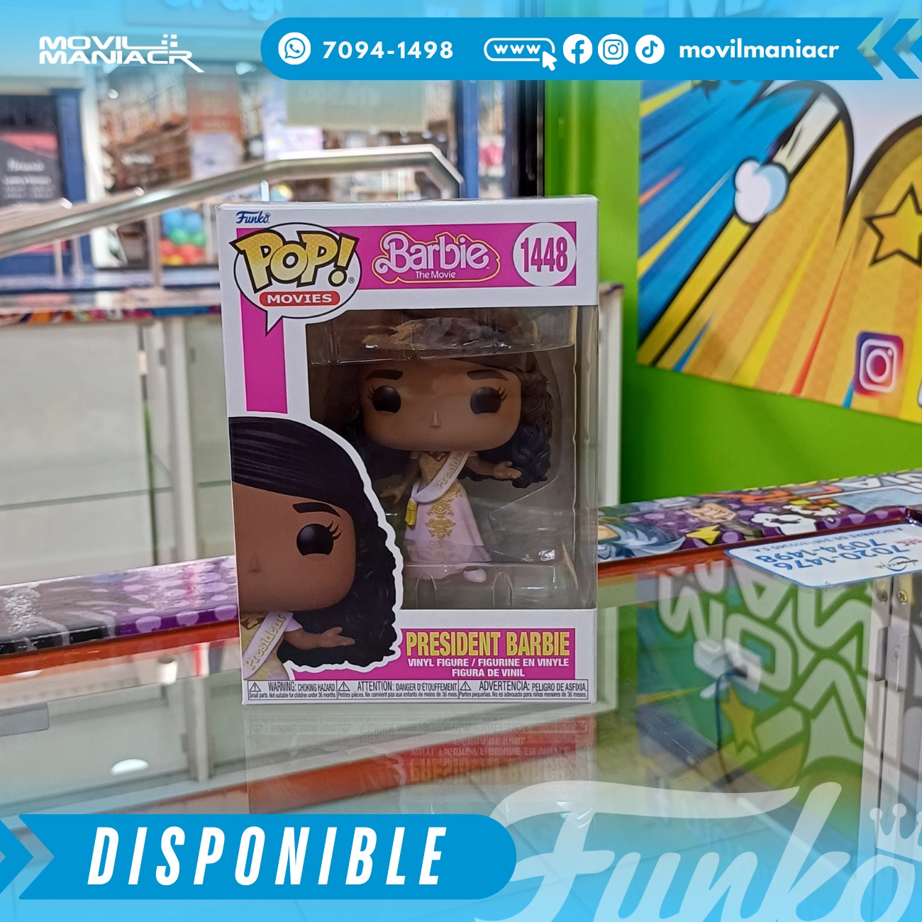 Funko Pop Barbie Movie President Barbie #1448