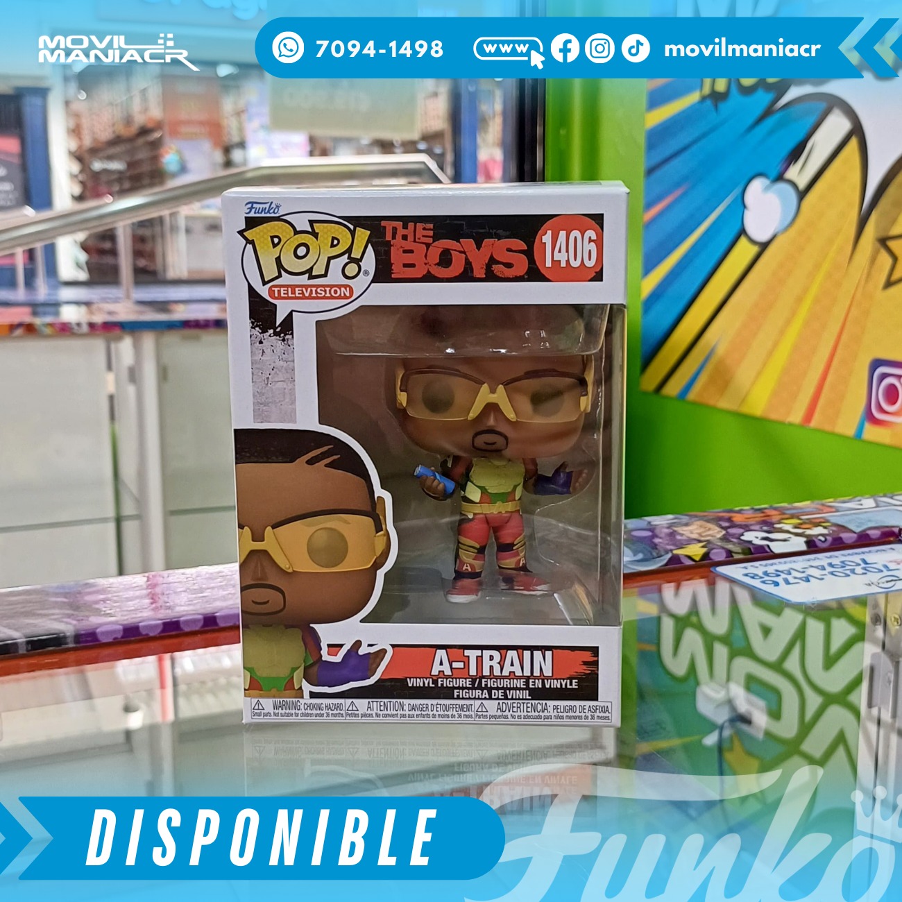 Funko Pop The Boys A-Train Rally #1406