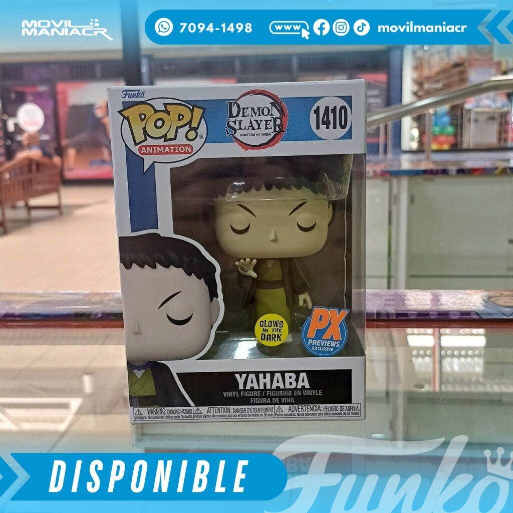 Funko Pop Demon Slayer Yahaba GITD Exclusivo PX #1410