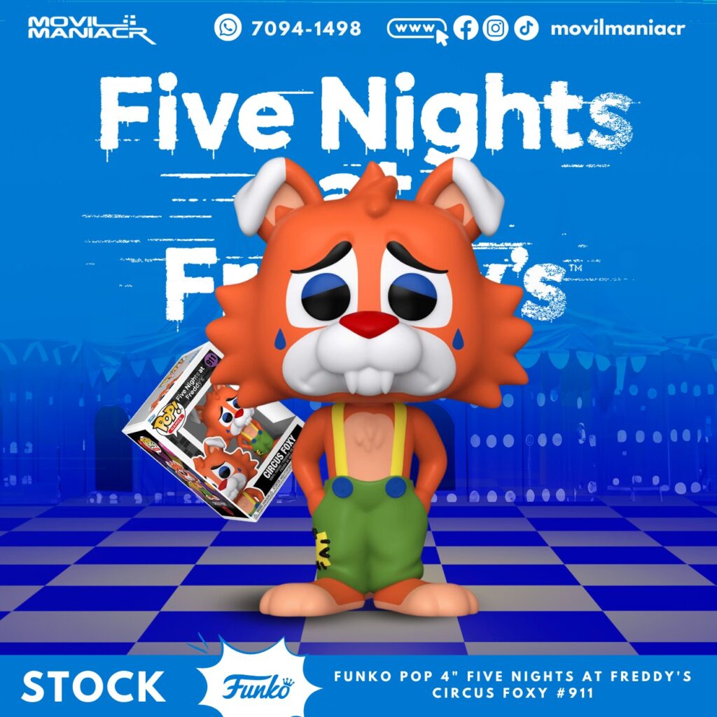 Funko Pop Five Nights At Freddy's Circus Foxy #911