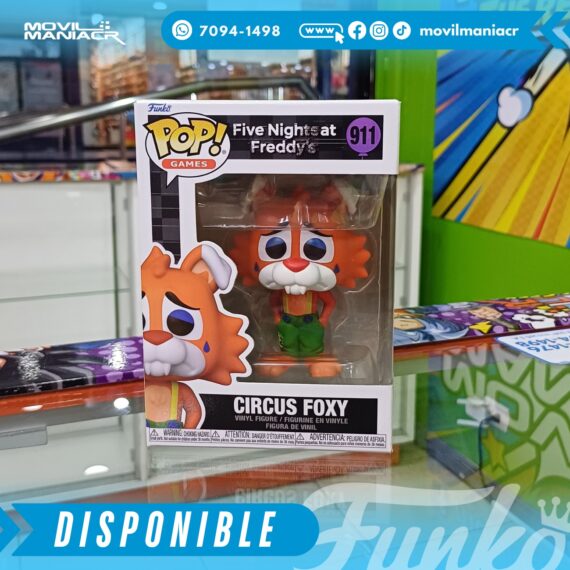 Funko Pop Five Nights At Freddy's Circus Foxy #911