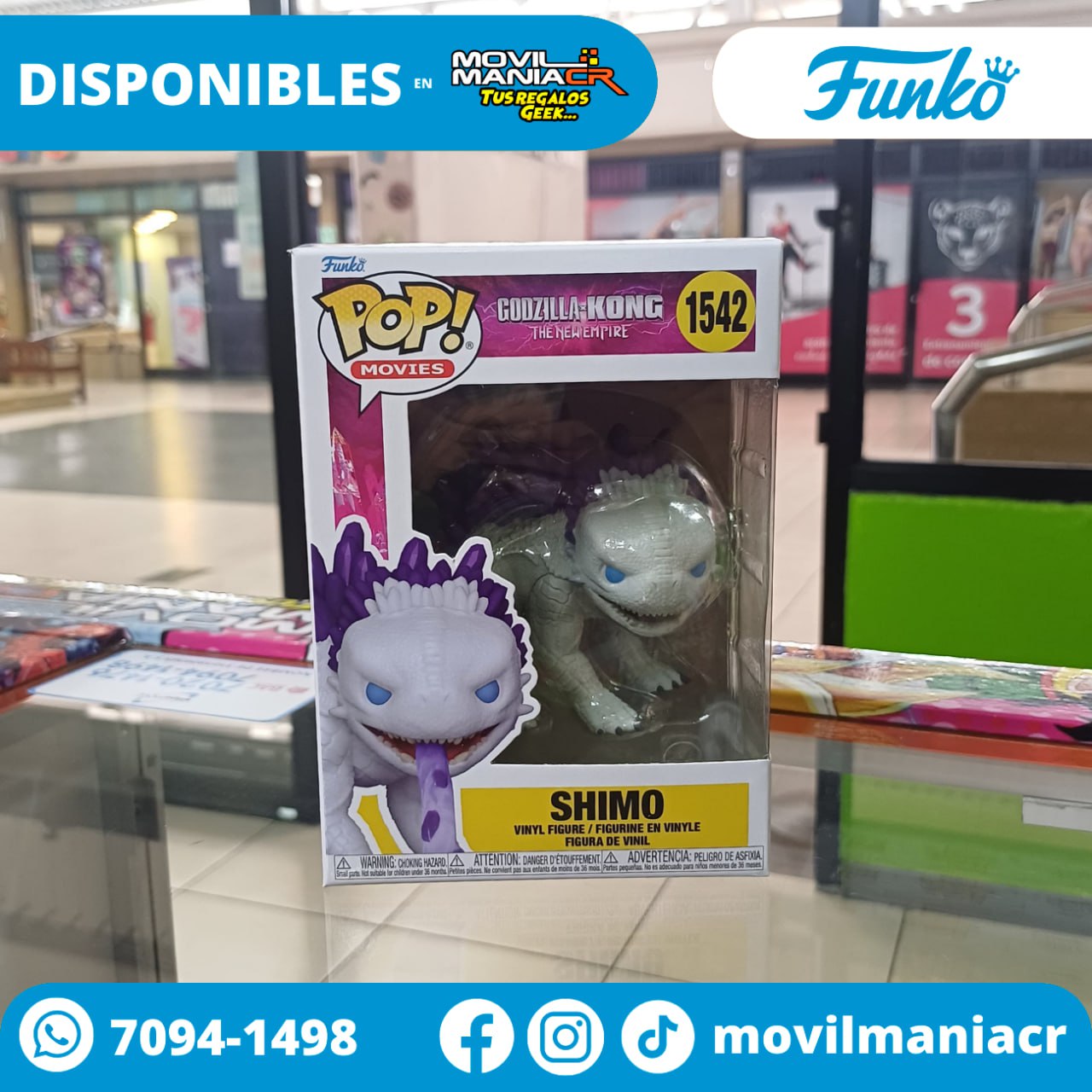 Funko Pop Godzilla X Kong The New Empire Shimo With Ice-Ray #1542