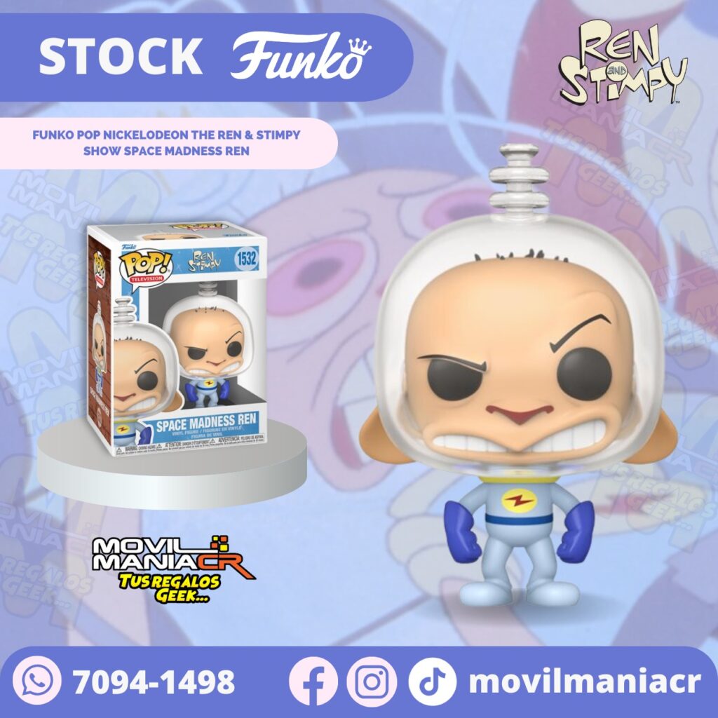 Funko Pop Nickelodeon The Ren & Stimpy Show Space Madness Ren #1532