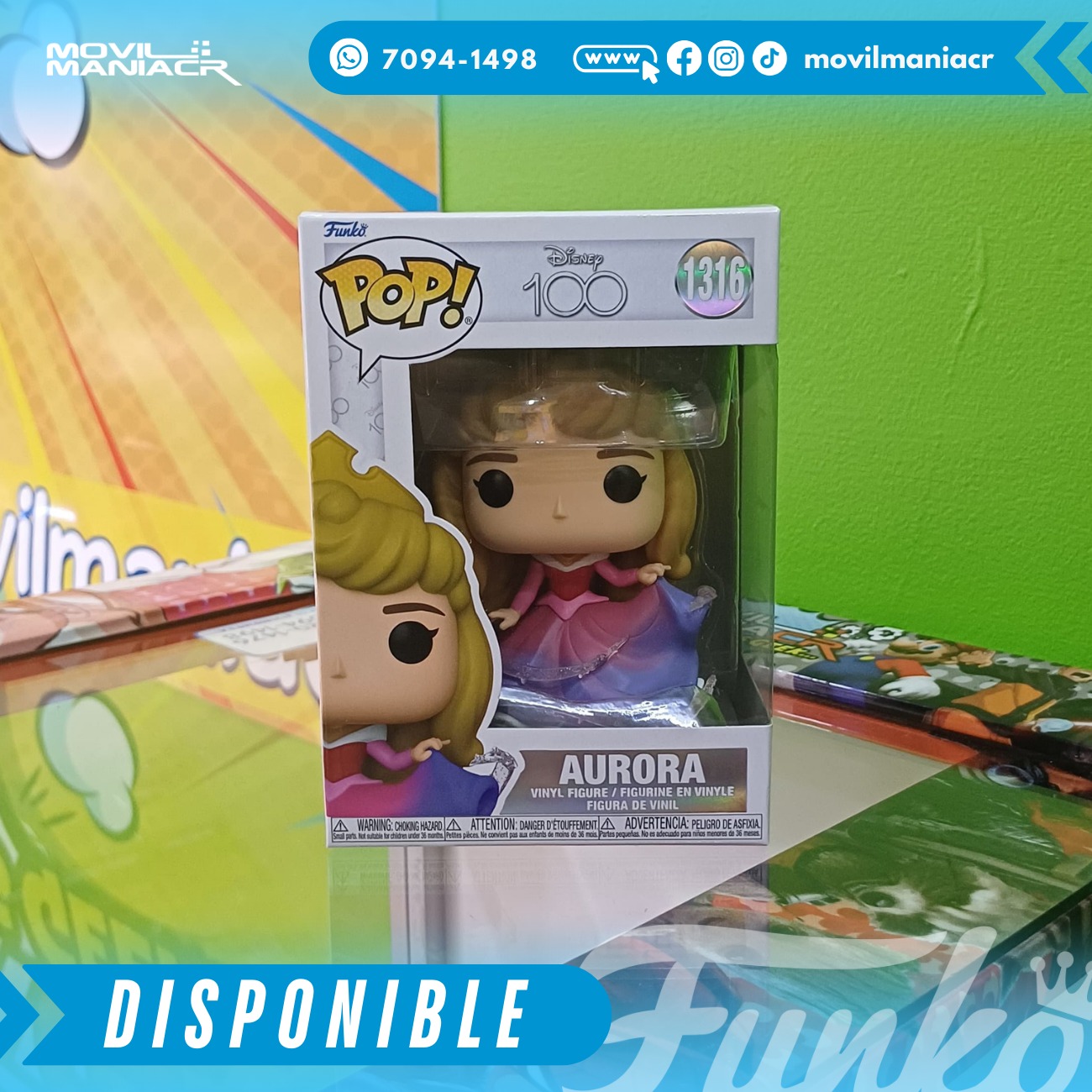 Funko Pop Disney 100 Aurora #1316