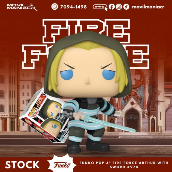 Funko Pop Fire Force Arthur #978
