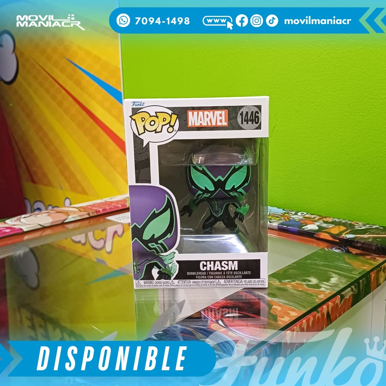 Funko Pop Spider-Man Comics Chasm #1446