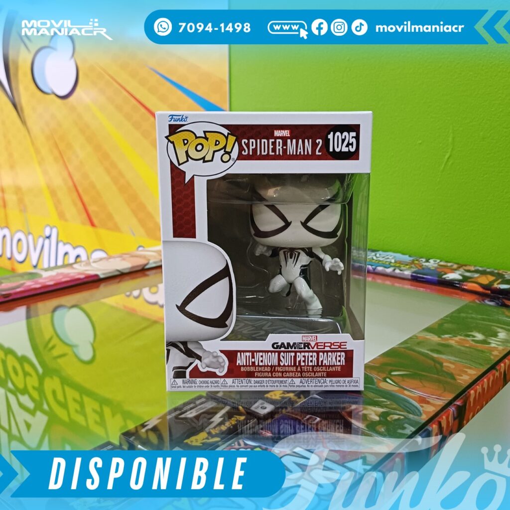 Funko Pop Gamerverse Spider-Man 2 Anti-Venom Suit Peter Parker #1025