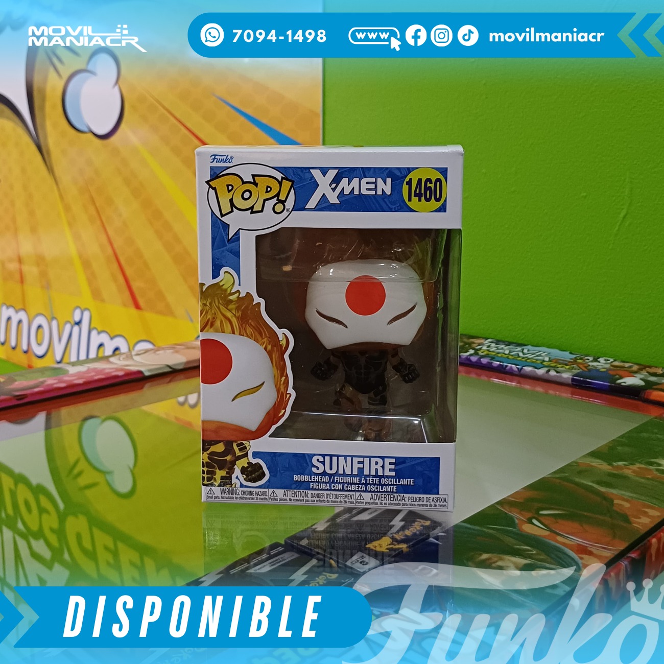 Funko Pop X-Men Age Of Apocalypse Sunfire #1460
