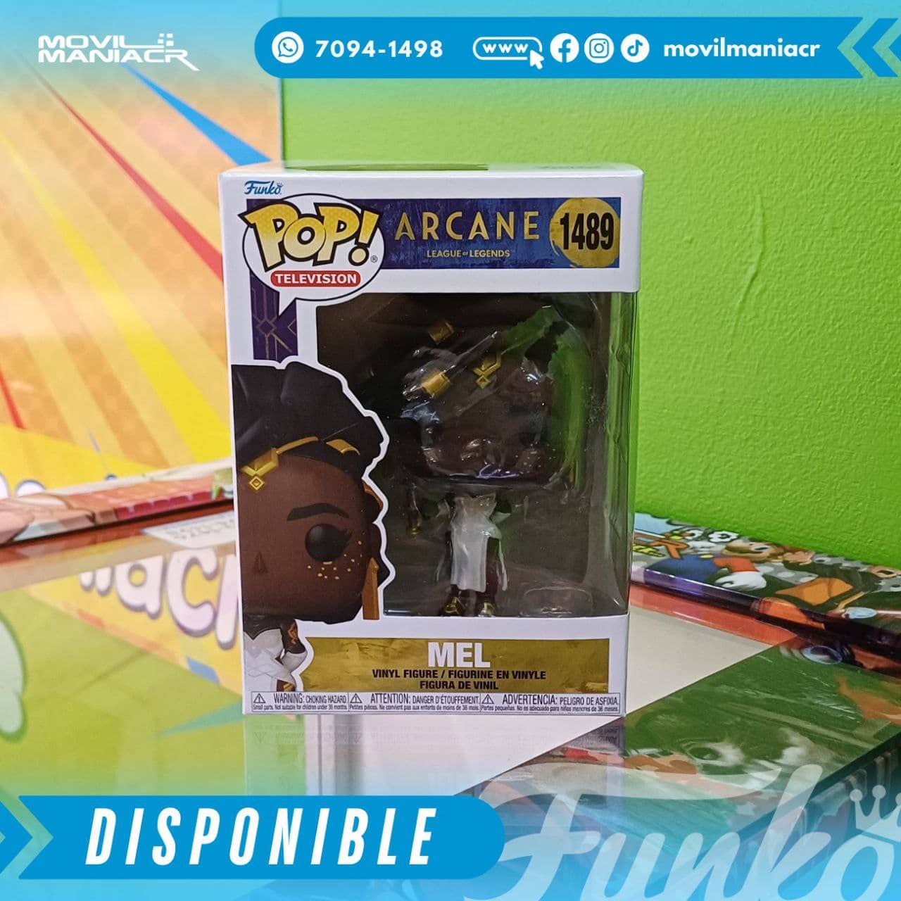 Funko Pop Arcane League Of Legends Mel #1489 – ¡Disponible Ahora! | MovilManiaCR