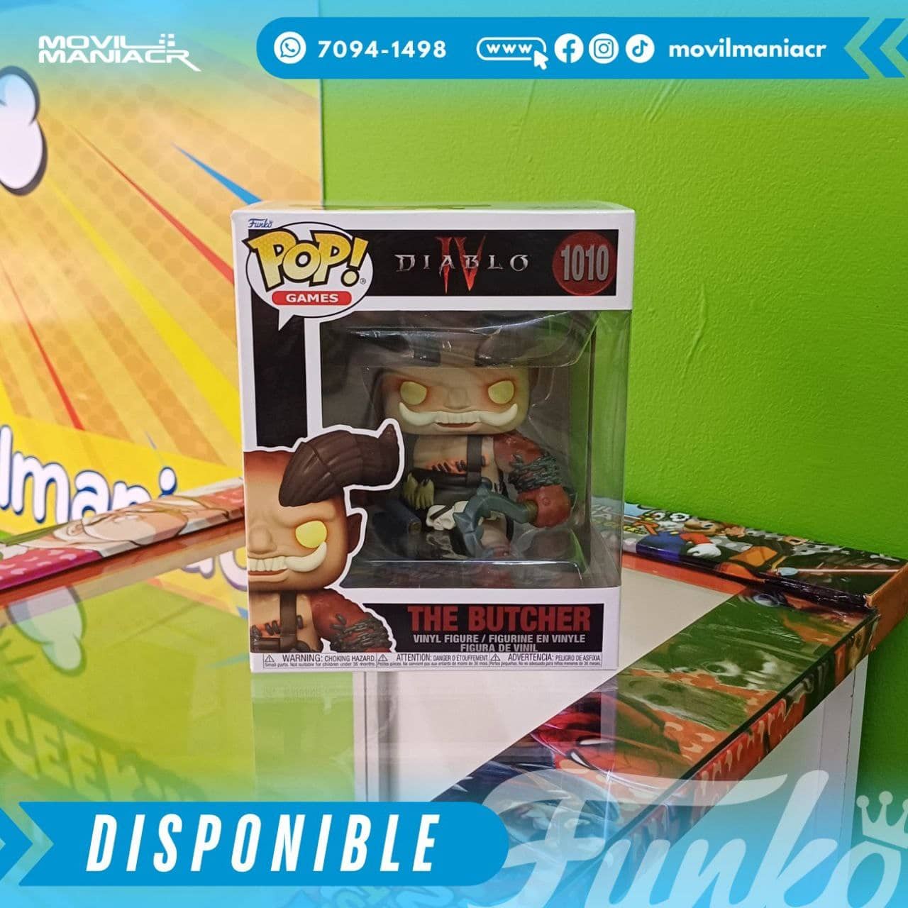 Funko Pop Diablo IV The Butcher #1010 - 6Pulgadas (Stock) – ¡Disponible ...