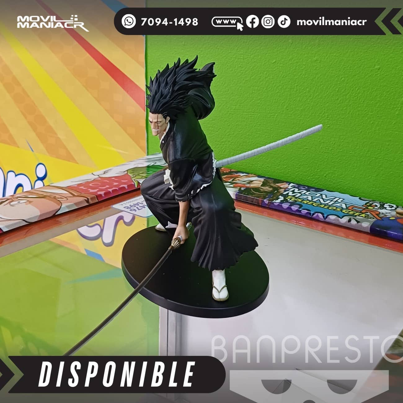 Figura Banpresto Bleach Kenpachi Zaraki Vibration Stars 13cm Aprox ...