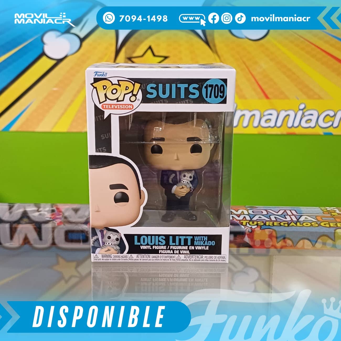 Funko Pop Suits Louis Litt With Mikado #1709 – ¡Disponible Ahora ...