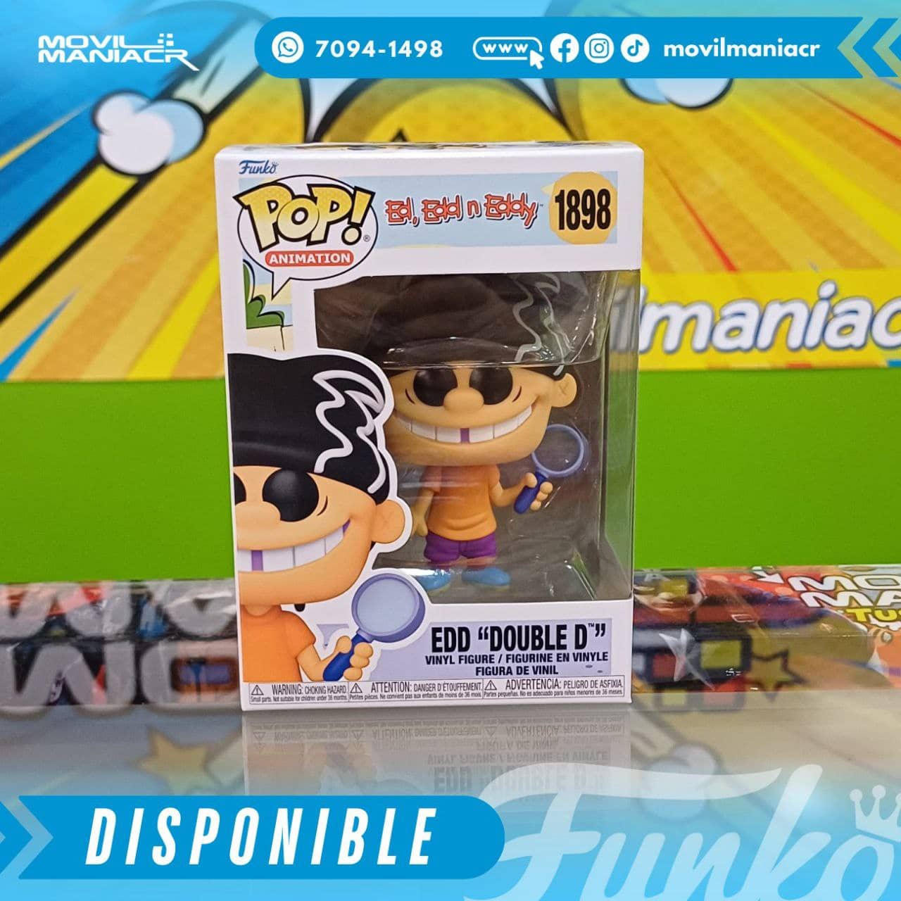 Funko Pop Ed Edd N Eddy Edd "Double D" #1898 – ¡Disponible Ahora ...