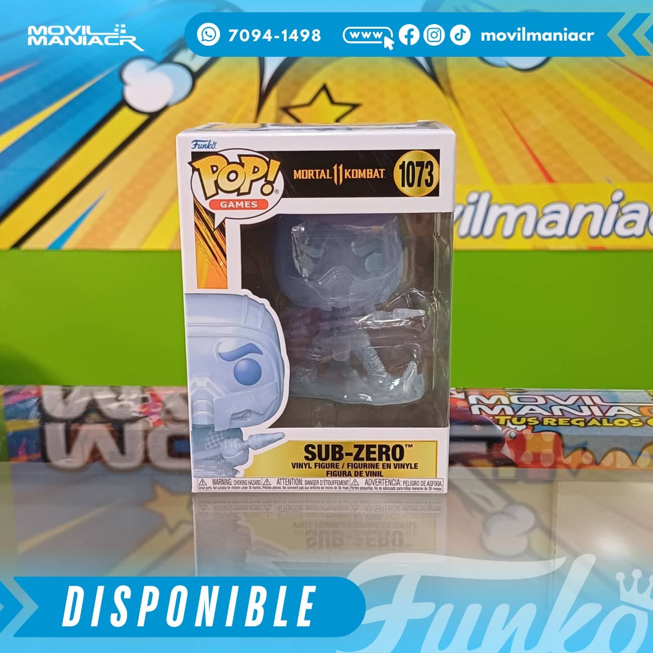 Funko Pop Mortal Kombat 11 Fatality Sub-Zero #1073 – ¡Disponible Ahora ...