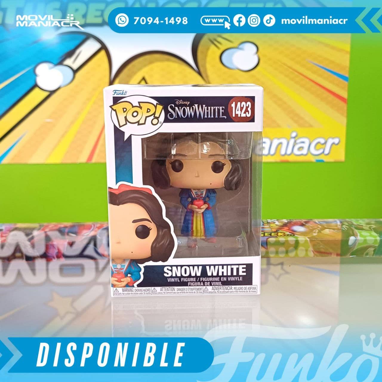 Funko Pop Snow White Live Action Snow White #1423 – ¡Disponible Ahora ...