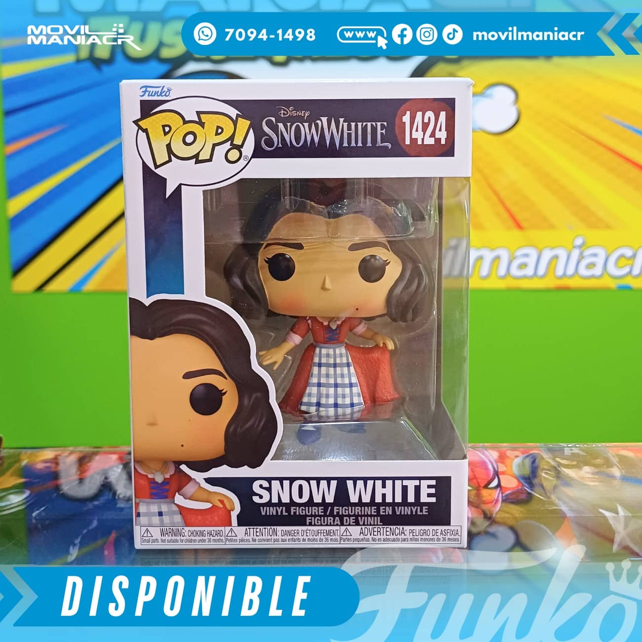 Funko Pop Snow White Live Action Snow White #1424 – ¡Disponible Ahora ...