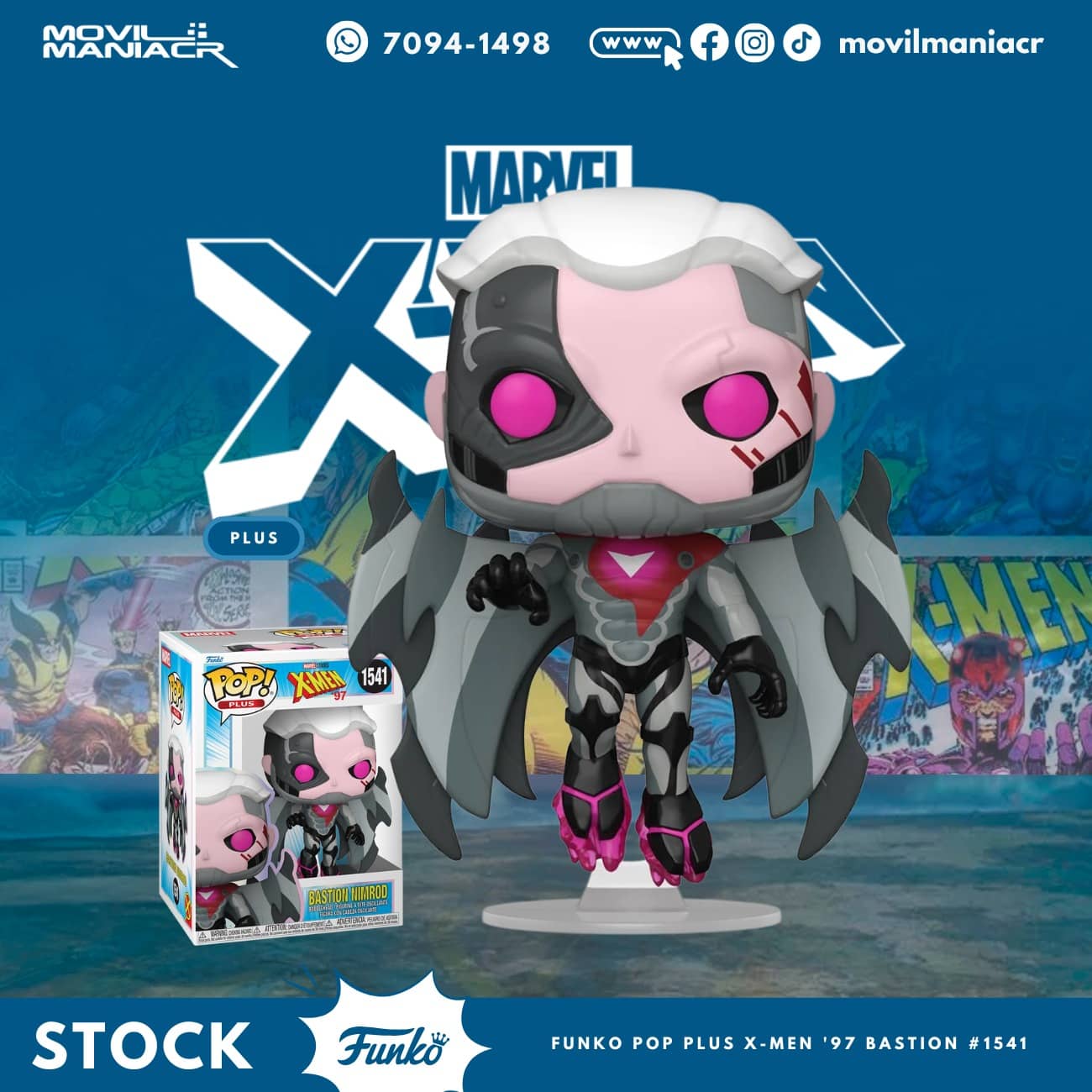 Funko Pop X-Men '97 Bastion #1541 – ¡Disponible Ahora! | MovilManiaCR