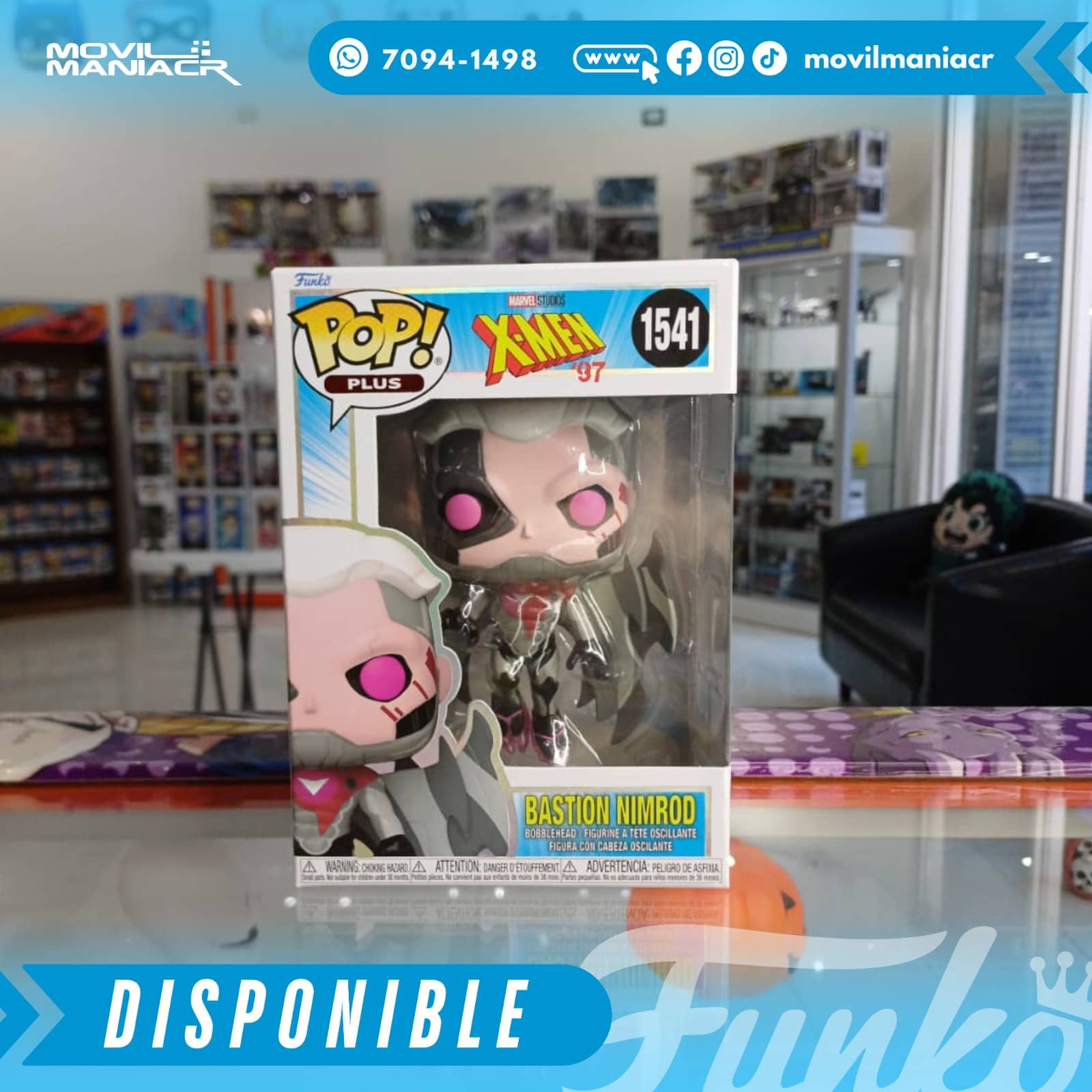 Funko Pop X-Men '97 Bastion #1541 – ¡Disponible Ahora! | MovilManiaCR