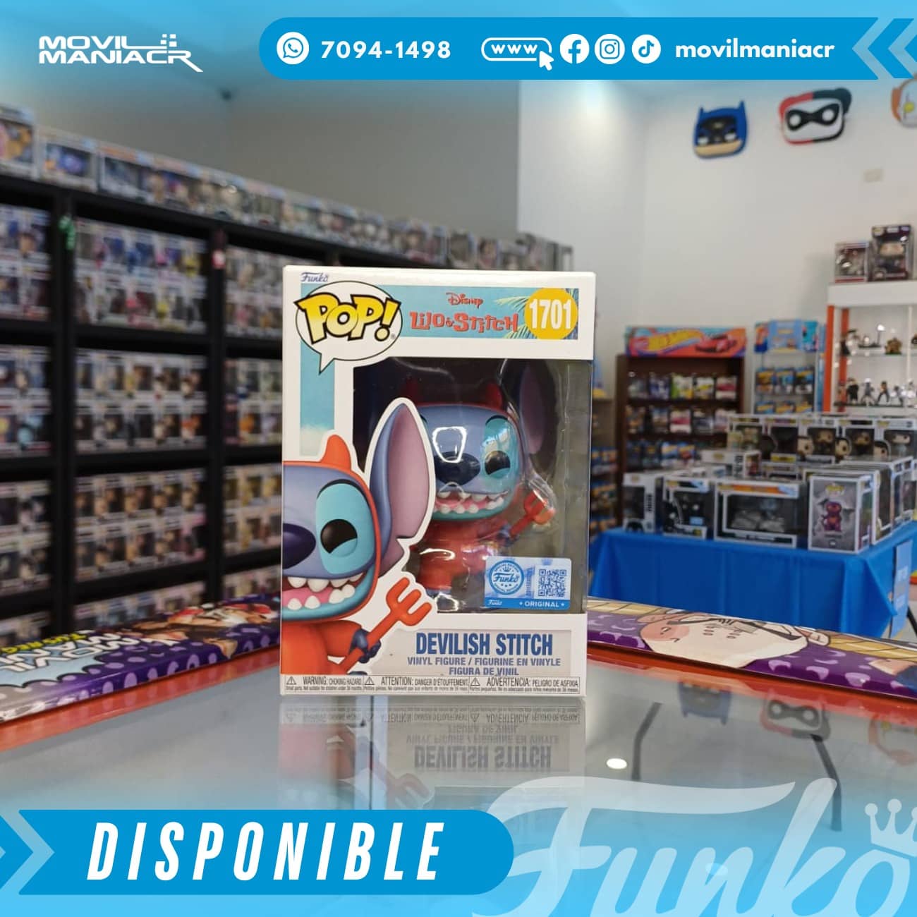 Funko Pop Lilo And Stitch Devilish Stitch Exclusivo #1701 – ¡Disponible ...