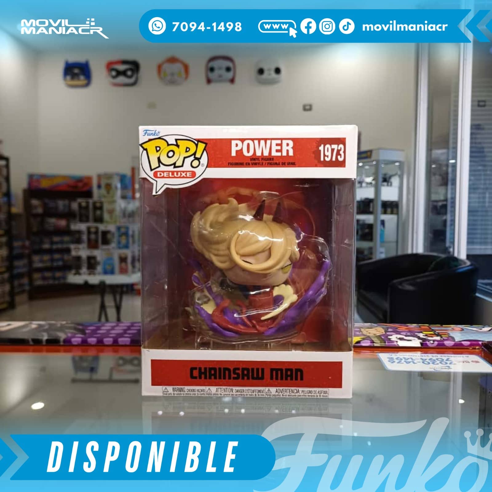 Funko Pop Chainsaw Man Power #1973 - Premium – ¡Disponible Ahora ...