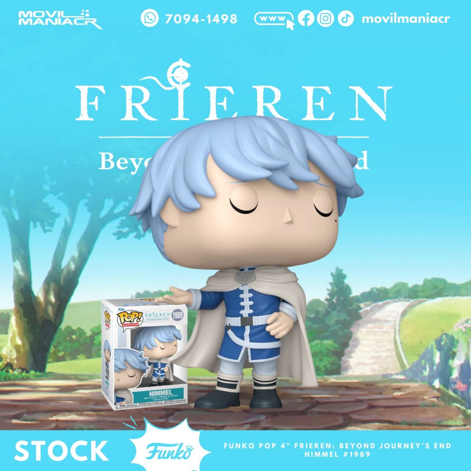 Funko Pop Frieren Himmel #1989 – ¡Disponible Ahora! | MovilManiaCR