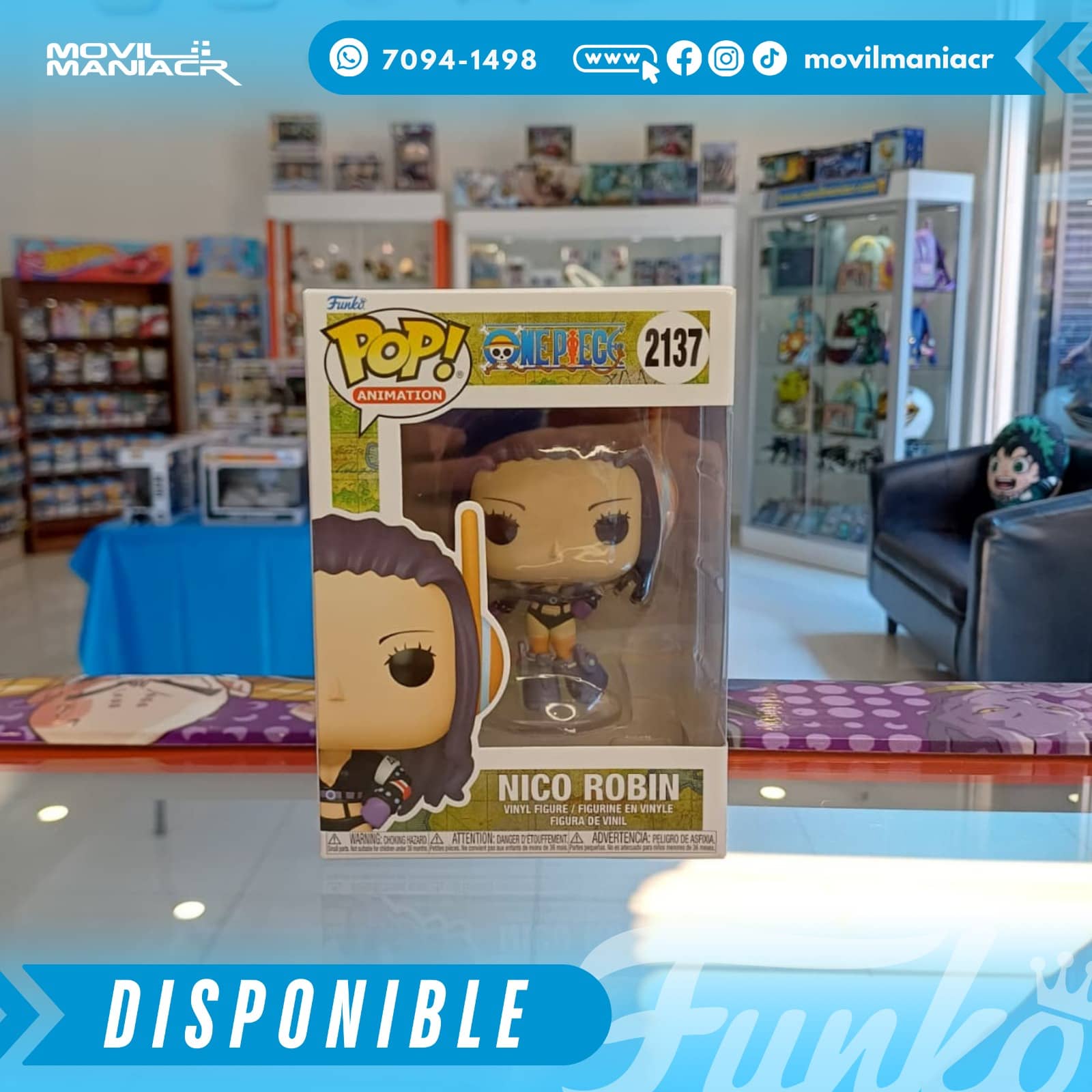 Funko Pop One Piece Egghead Island Nico Robin #2137 – ¡Disponible Ahora ...