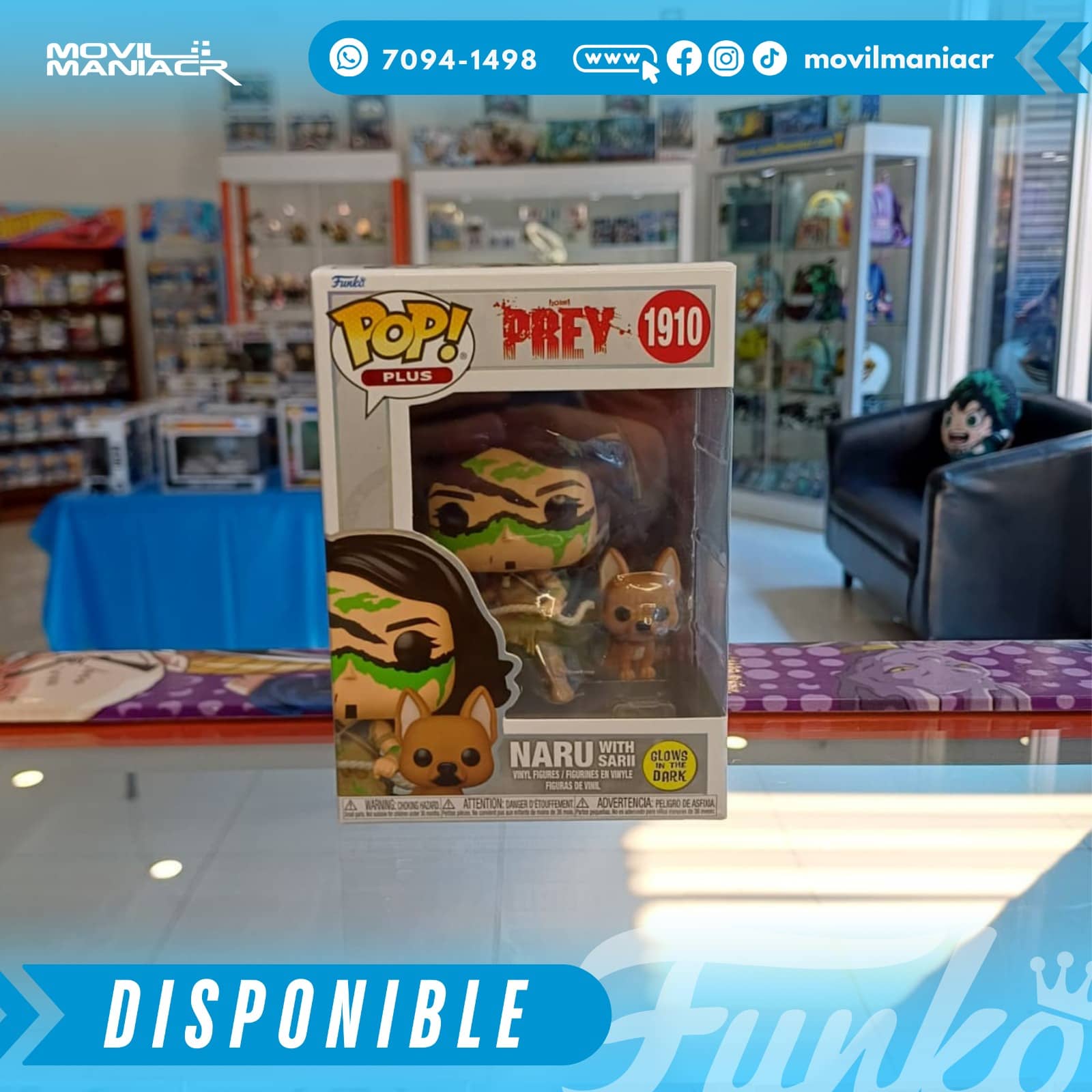Funko Pop Prey Naru W Sarii GITD #1910 - Plus – ¡Disponible Ahora ...