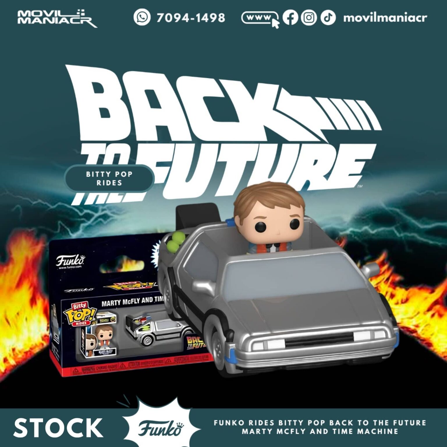 Rides Bitty Pop Back To The Future Marty McFly – ¡Disponible Ahora ...